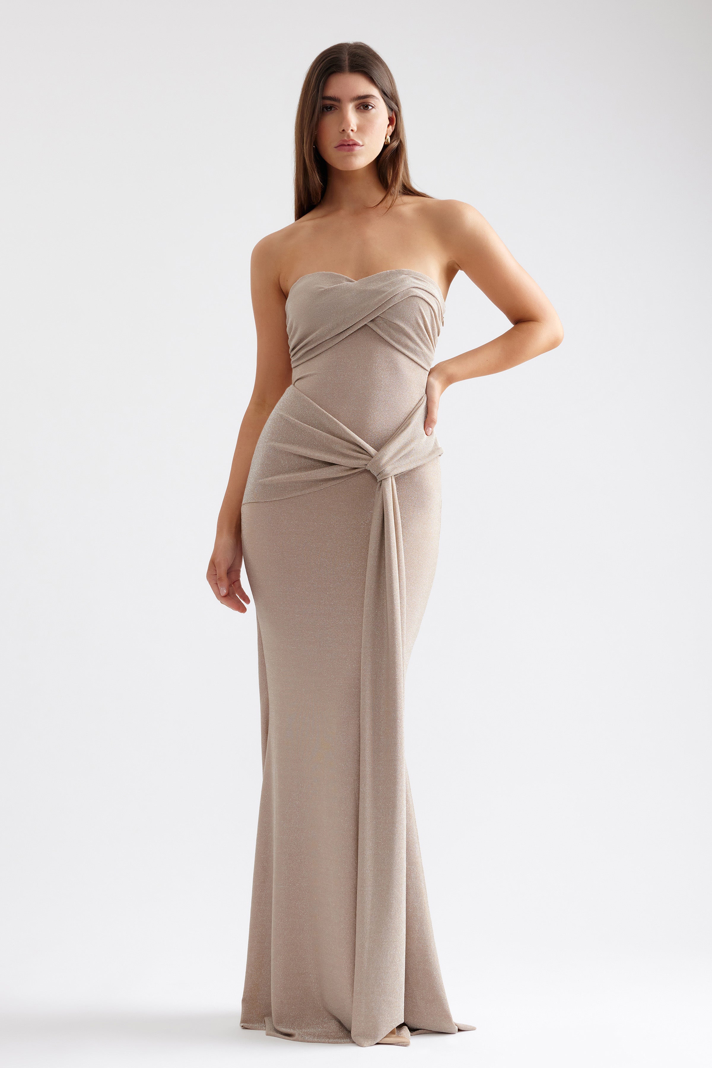 Tiffany Dress - Champagne – Studio Lexi